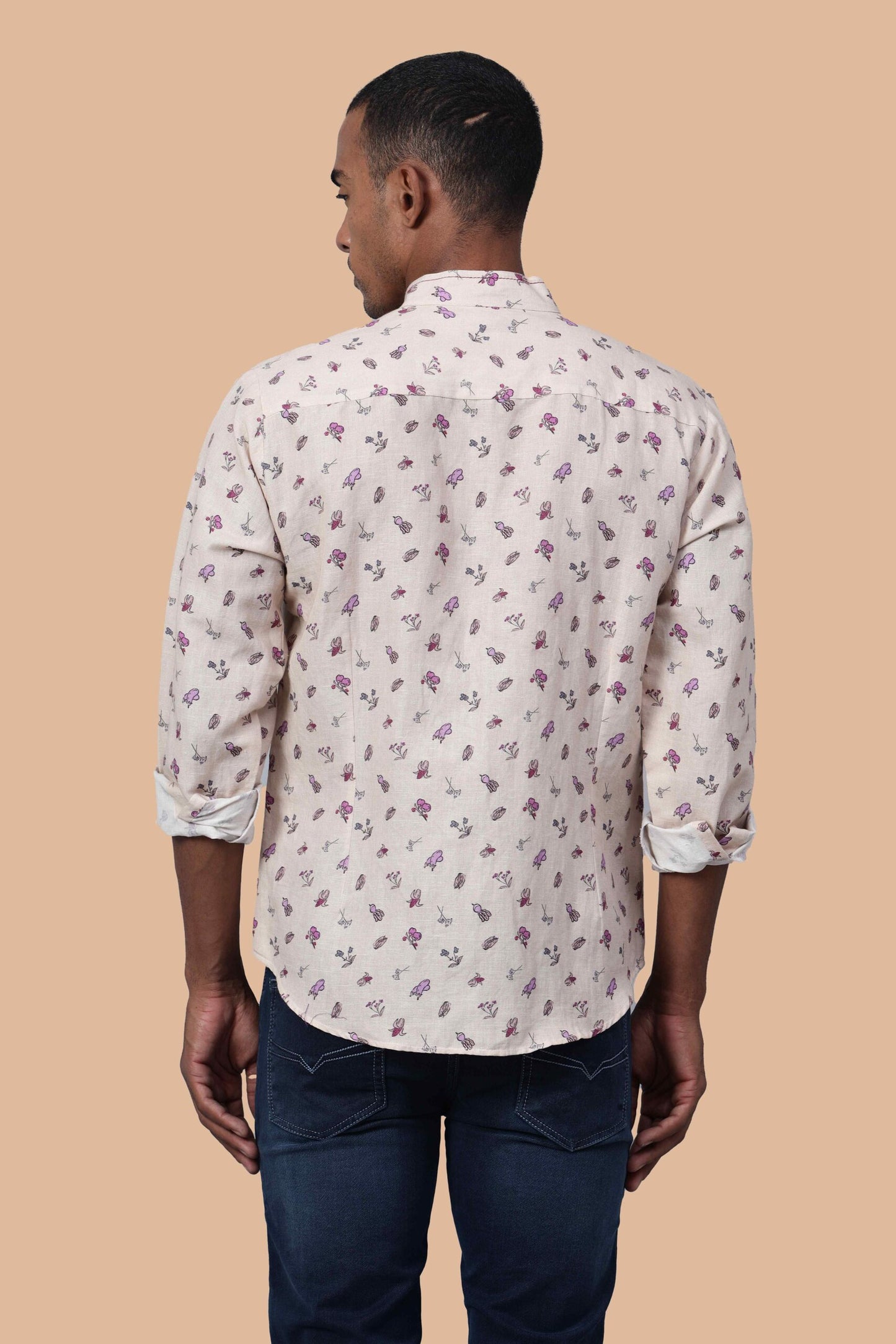 Printed Premium Linen Shirt – HENCEMADE