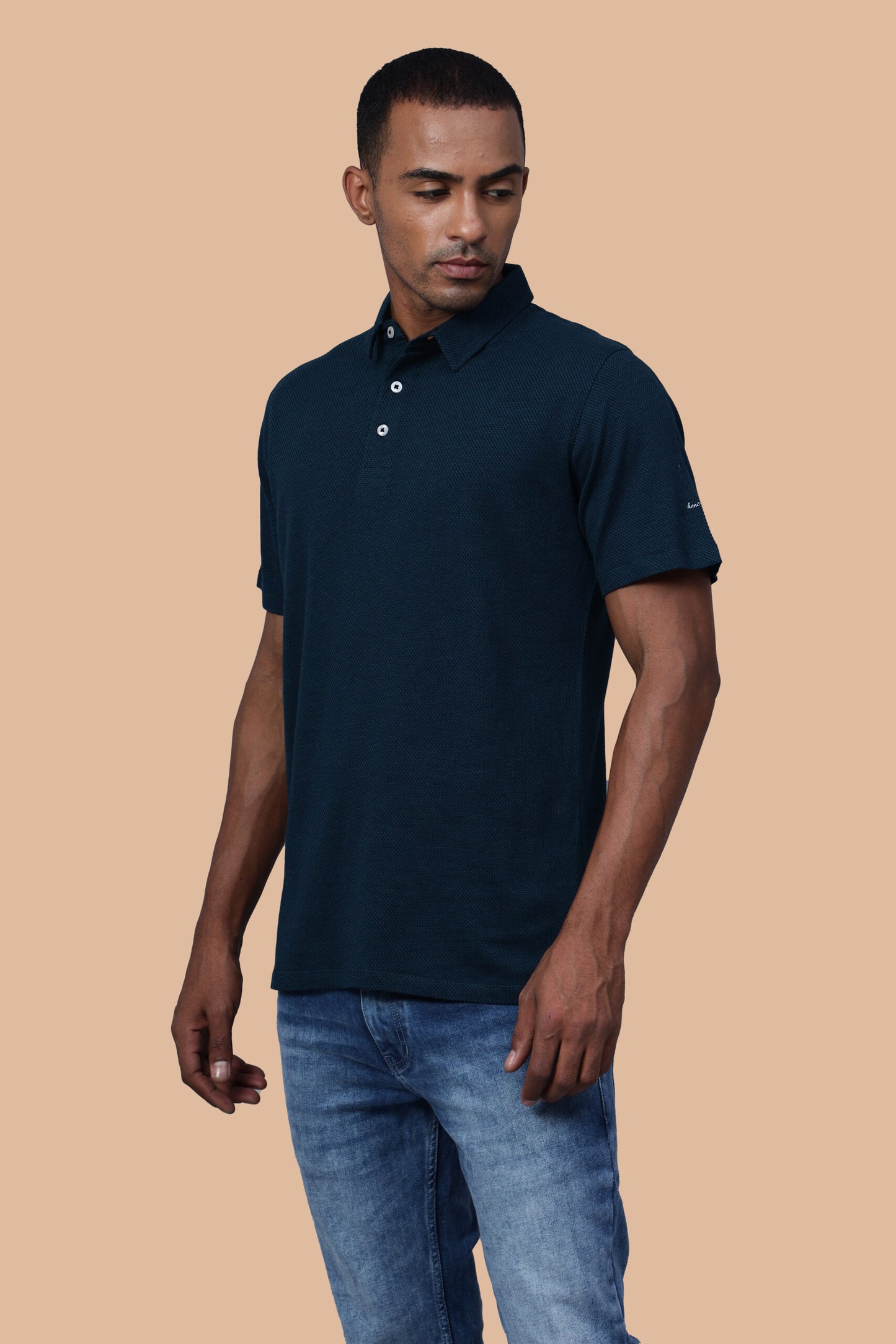 Cyan Classic Polo Shirt – HENCEMADE